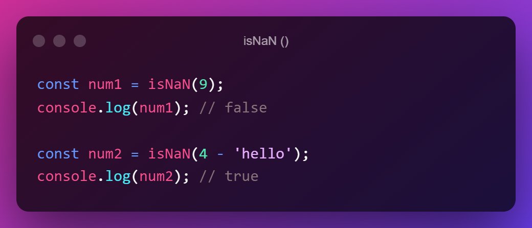 📌JavaScript Numbers::: Thread 🧵 - المسلسل من codemarch @codemarch - رتبها