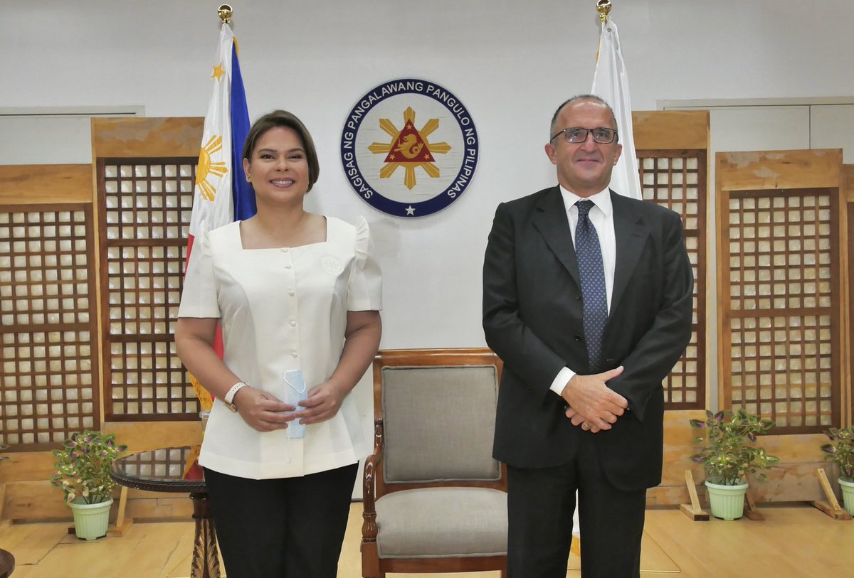 Italian Ambassador to PH Marco Clemente pays a courtesy visit to VP ...