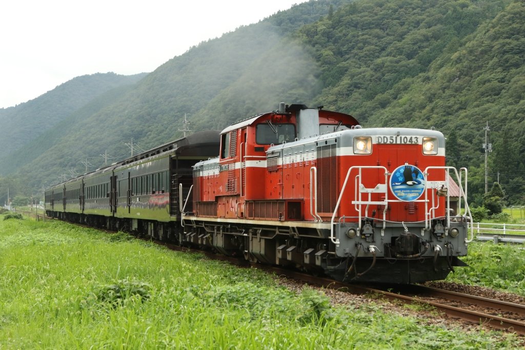 和合機関区 on Twitter: "2022.8.12～13 DLやまぐち DD51 1043+35系5B https://t.co/lsJ8BTXZSQ" / Twitter