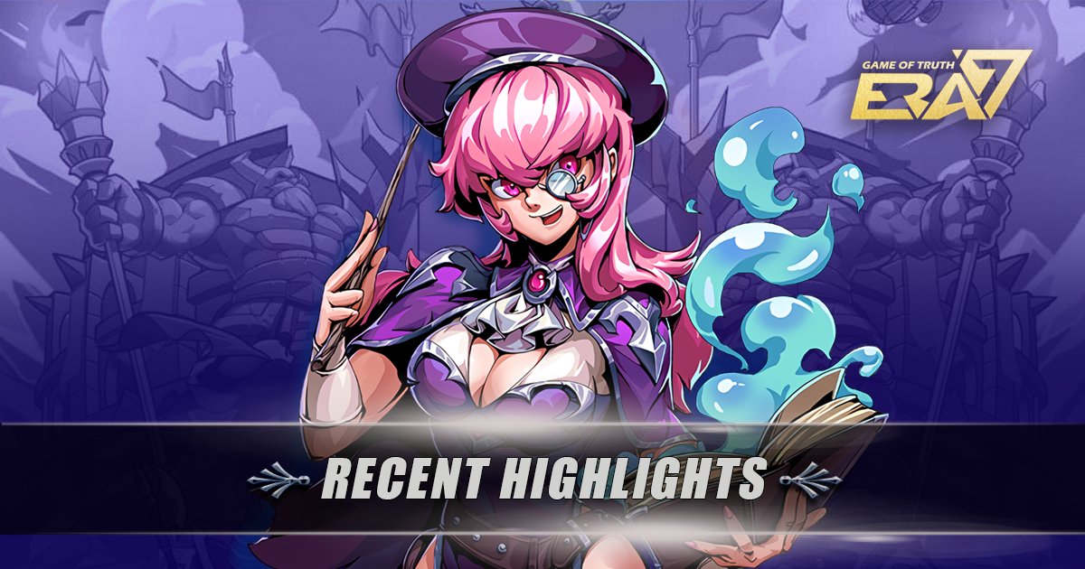 Era7: Game of Truth on Twitter: "– Recent Highlights – Let's have a look at what changes we've ...