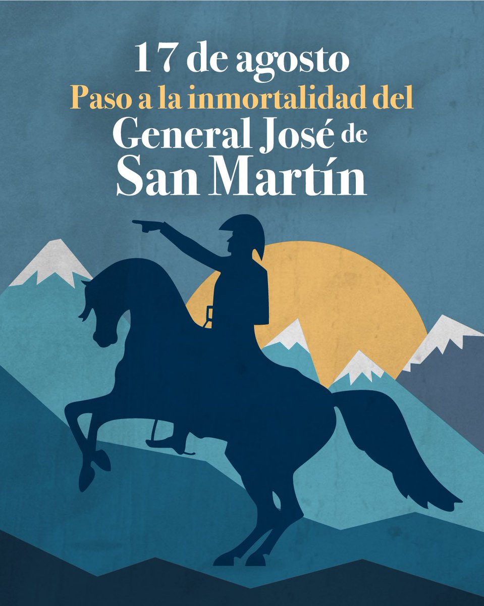 Buenos Aires Ciudad on Twitter: "Hoy, 17 de agosto, conmemoramos el ...