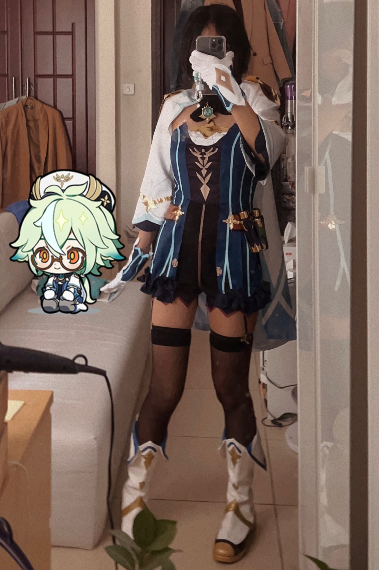 max 🌻comms closed on Twitter: "Currently black-haired sucrose since i still can’t style the wig ...