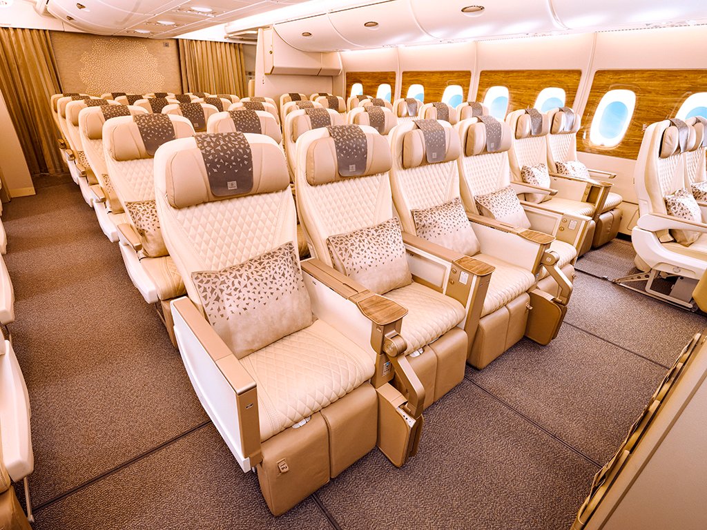 Emirates Airbus A380 Interior Economy Emirates Airbus A380 Interior Economy