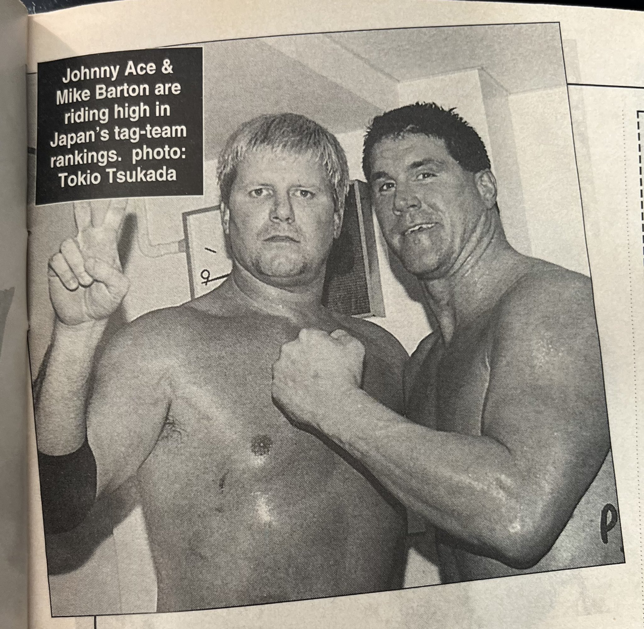 Wrestling Magazine on Twitter: "Johnny Ace & Mike Barton riding high https://t.co/b5Hcw8XoPk ...