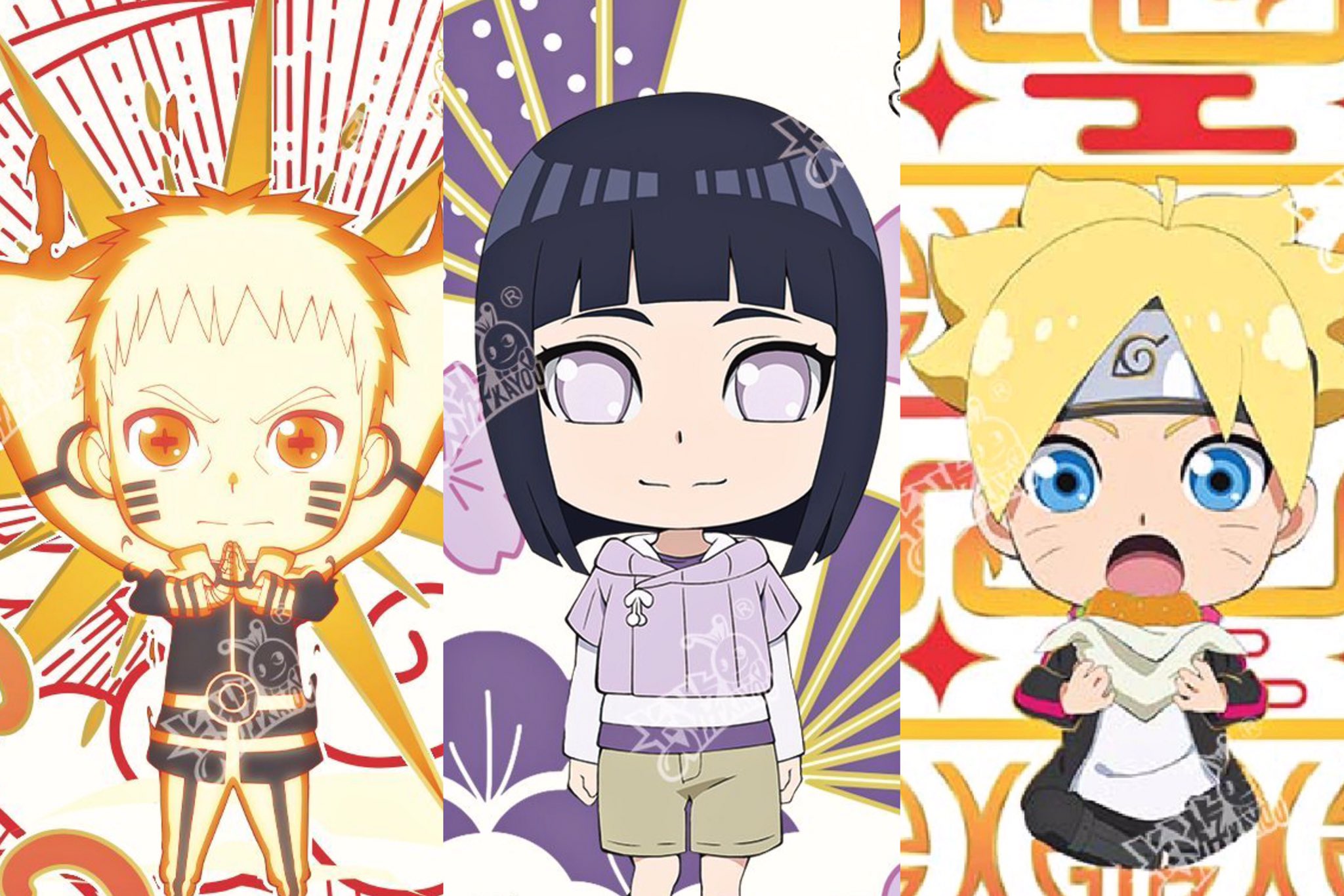Naruto X Hinata Chibi Chibi Hinata And Naruto, Naruto And Hinata