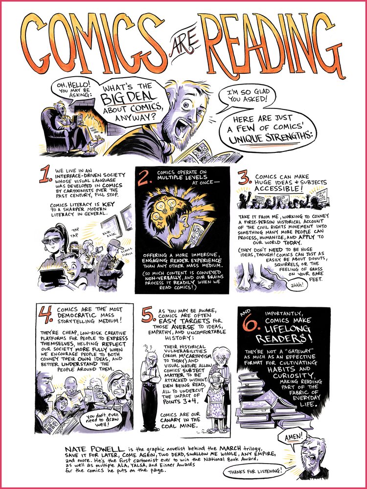 ALA Graphic Novels & Comics RT on Twitter: "Get your very own Nate ...