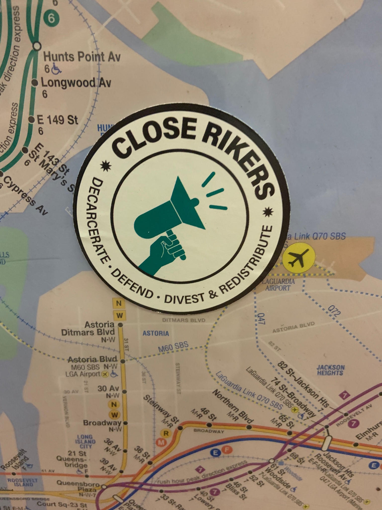Rikers Island Map