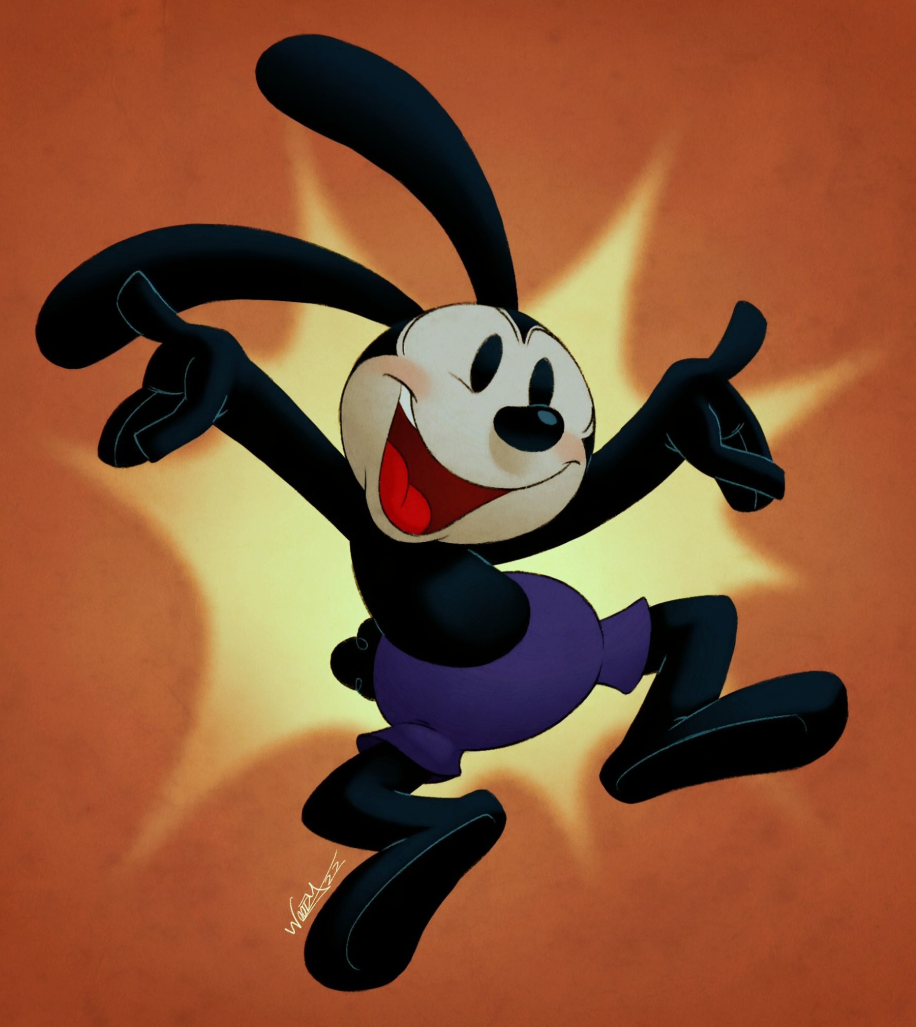 Oswald The Lucky Rabbit Wallpaper