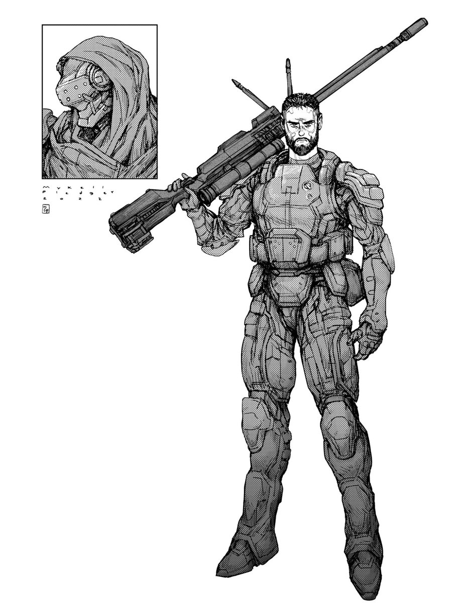 「comic project WIP 」Mykell Pledgerの漫画