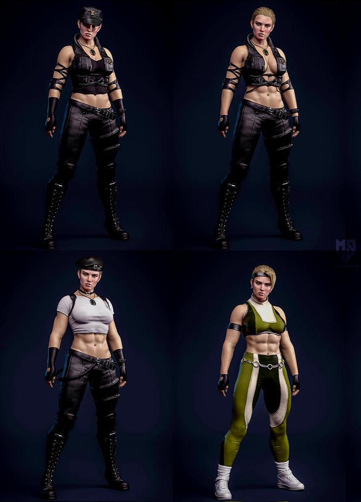 Mortal Kombat Sonya Blade Costume