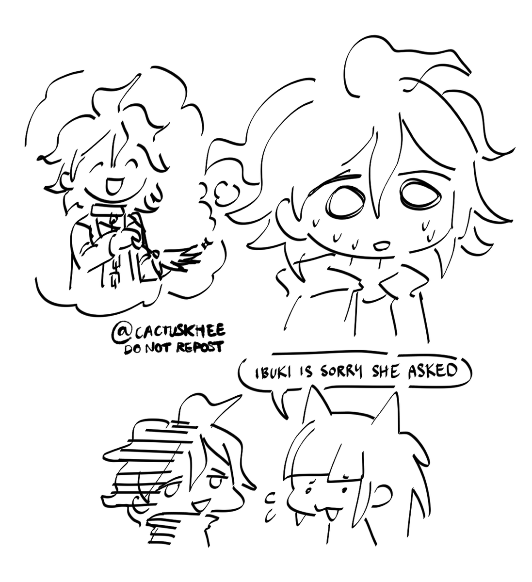 glomp ur tomodatchis* o w o 」khee 🧀🐭 gacha games bring despairの漫画