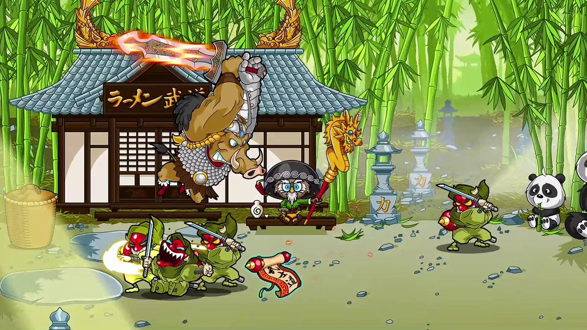 Meet the characters from Jitsu Squad, the 2D beat ‘em up adventure game ...