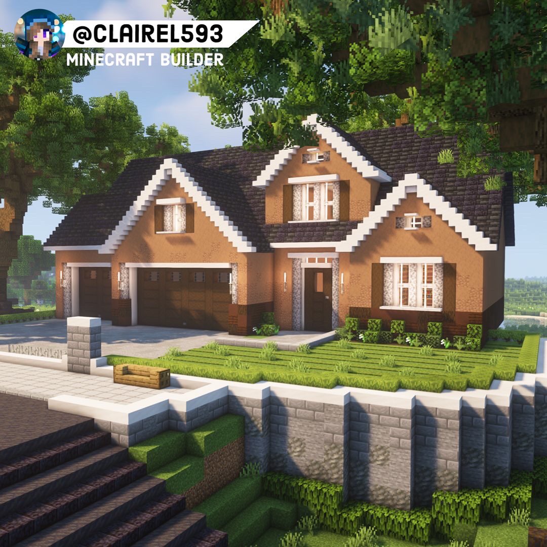 Minecraft Suburban House
