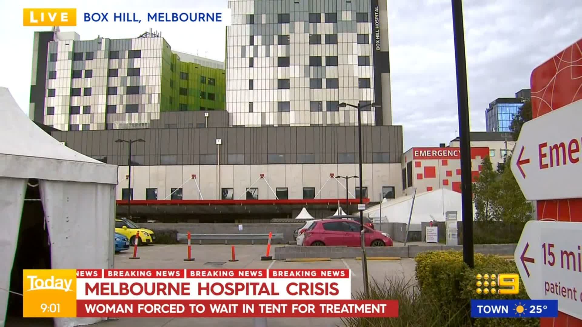 9News Melbourne on Twitter: "#BREAKING: An 83-year-old woman has been forced to wait for ...