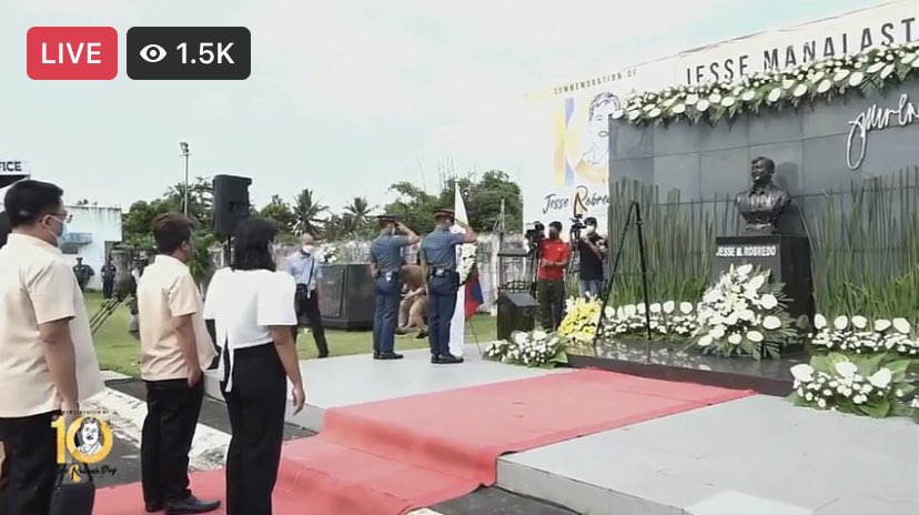 ABS-CBN News on Twitter: "Former Vice President Leni Robredo attends the commemoration of the ...