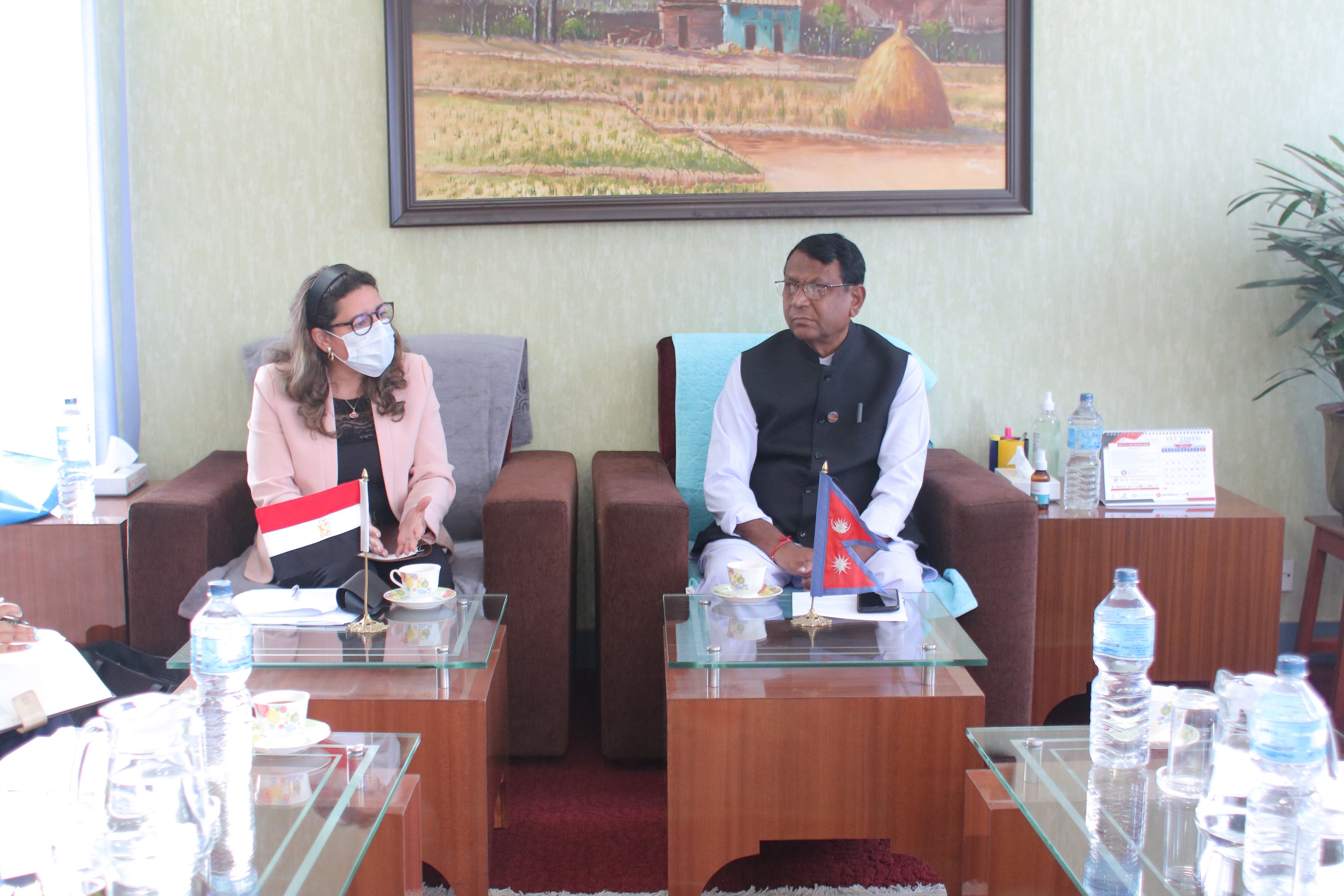 कृषि तथा पशुपन्छी विकास मन्त्रालय on Twitter: "आज मिति २०७९।०५।०९ गते माननीय कृषि तथा पशुपन्छी ...