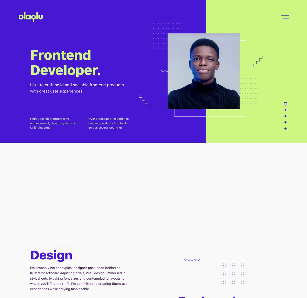 📌 Incredibly creative web developer portfolios programmers can draw UI ...