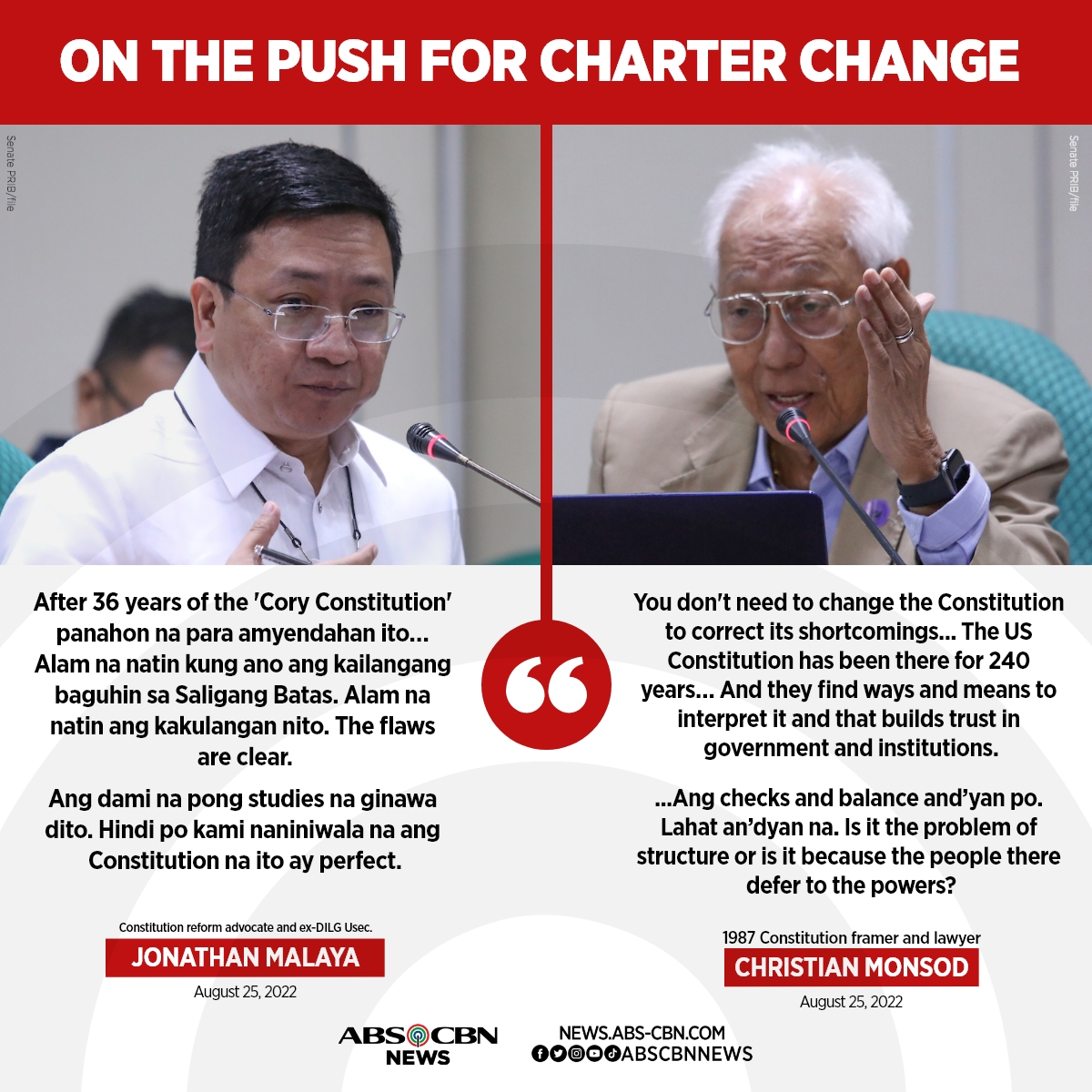 ABS-CBN News on Twitter: "According to former interior undersecretary Jonathan Malaya, now is ...