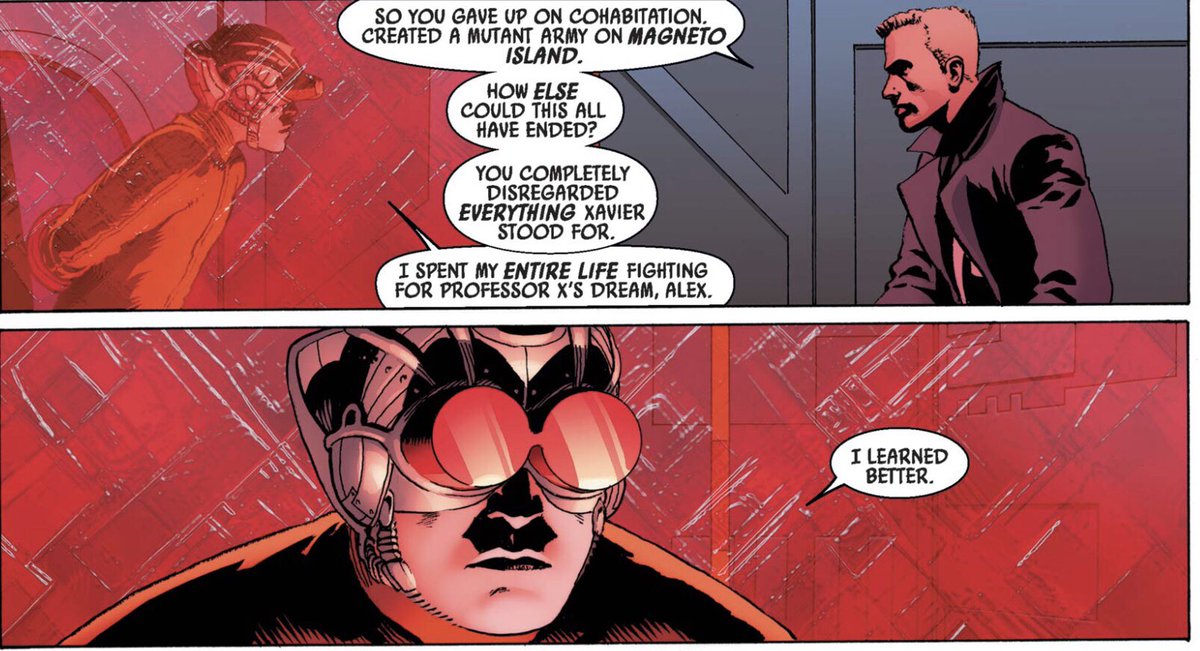 「My catch-up of X-Men has brought me to this page, which is j」Steve ...