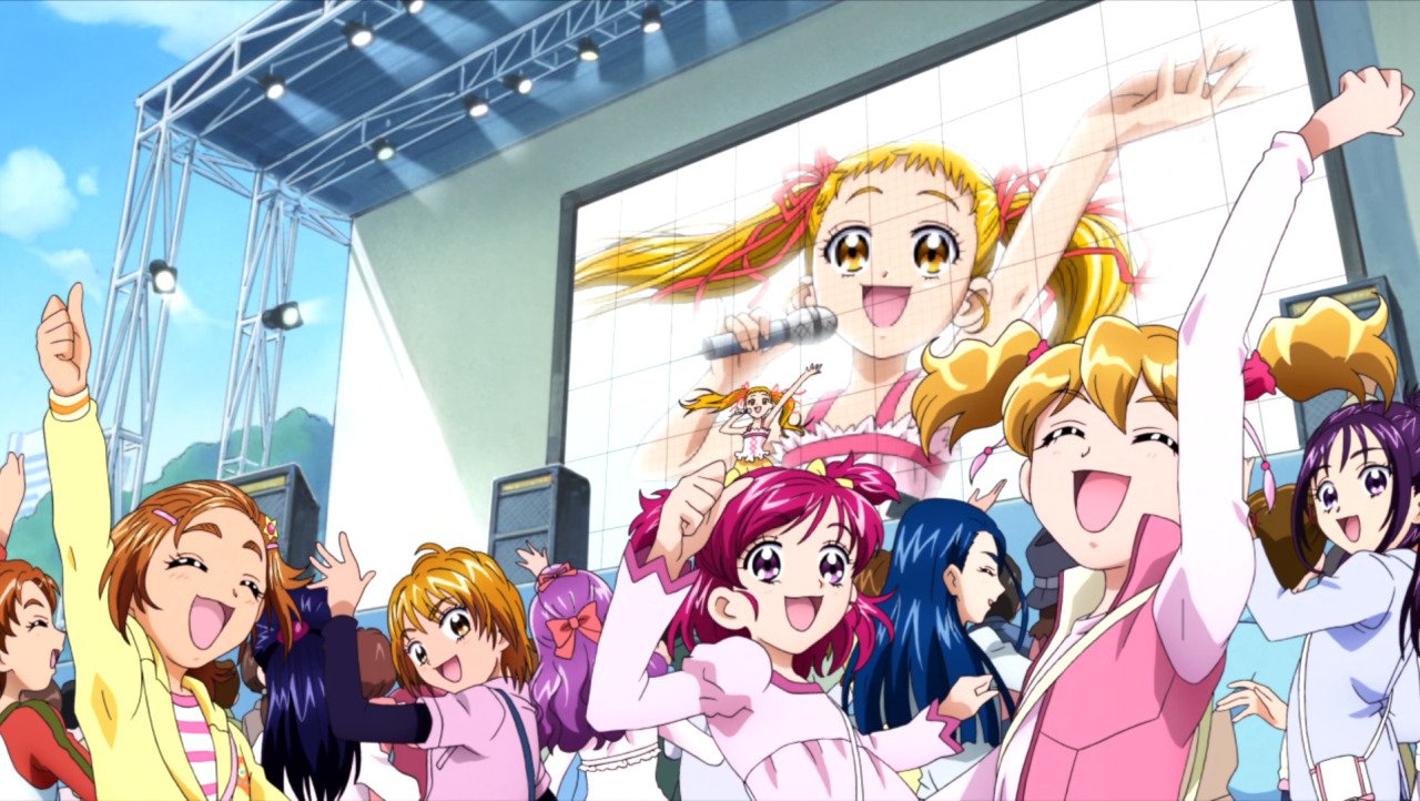 Eriol Irzahn on Twitter: "Precure All Stars The peak moment filled by the first generation of ...
