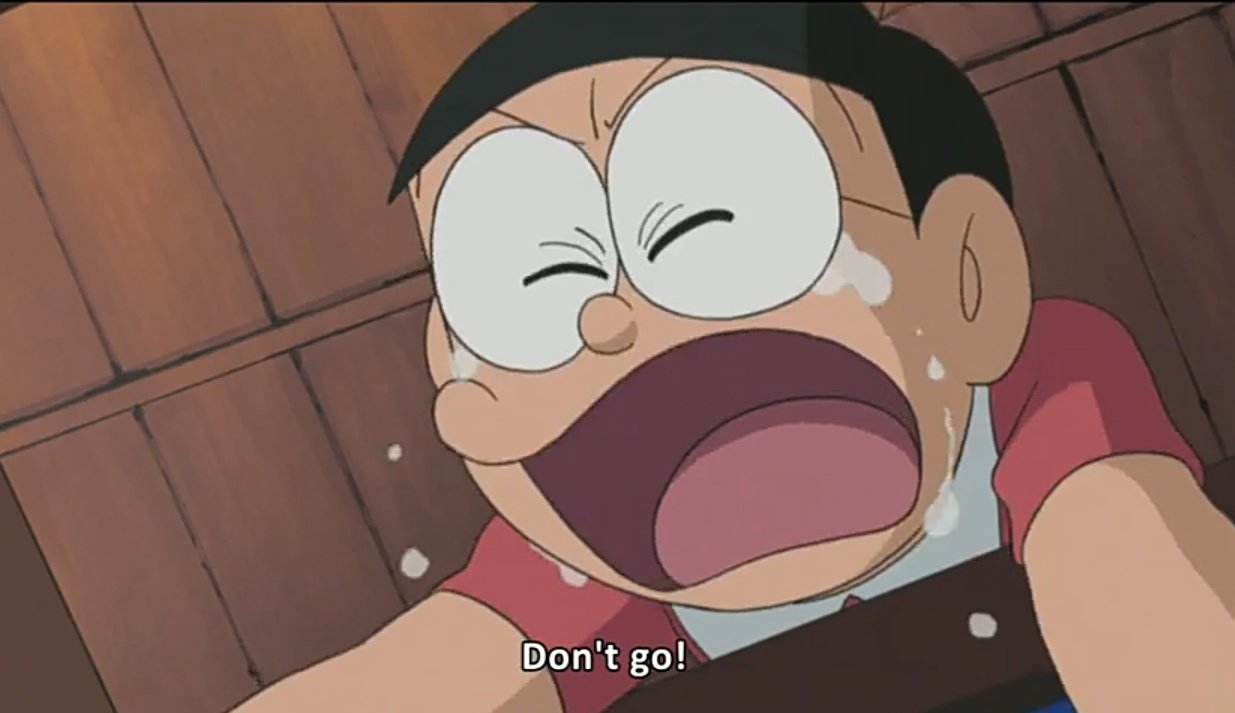 Nobita Crying