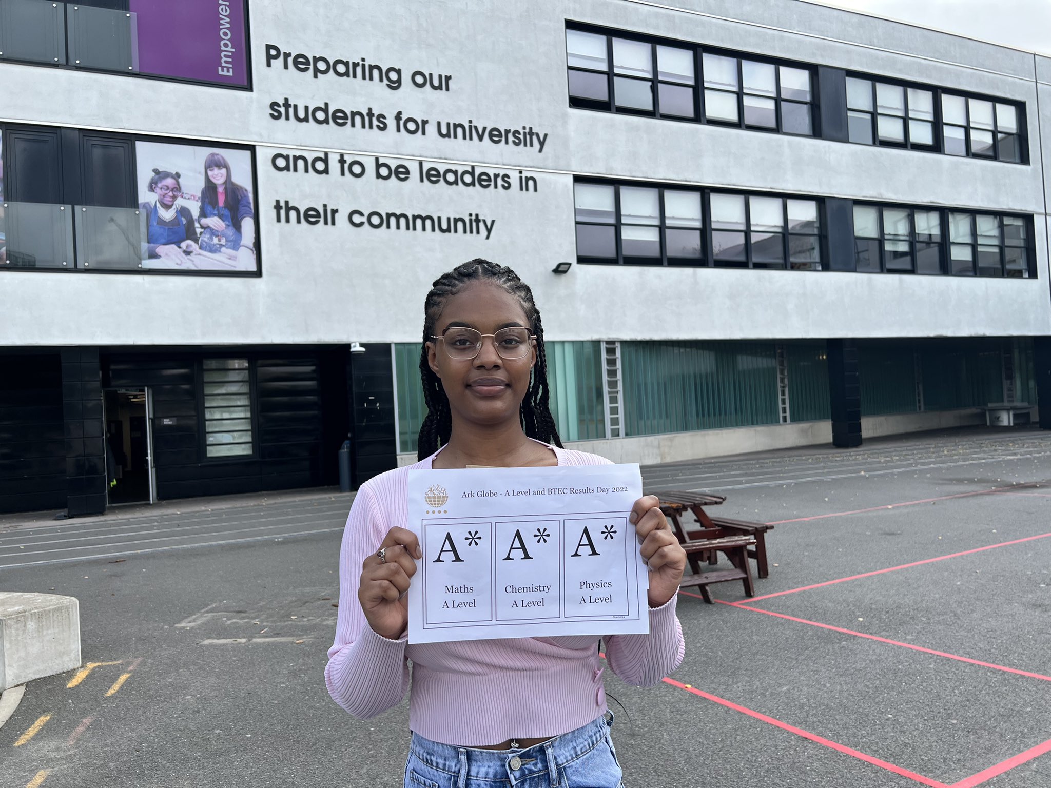 Ark Globe Academy on Twitter: "Congratulations to Shameika who has achieved a remarkable feat of ...