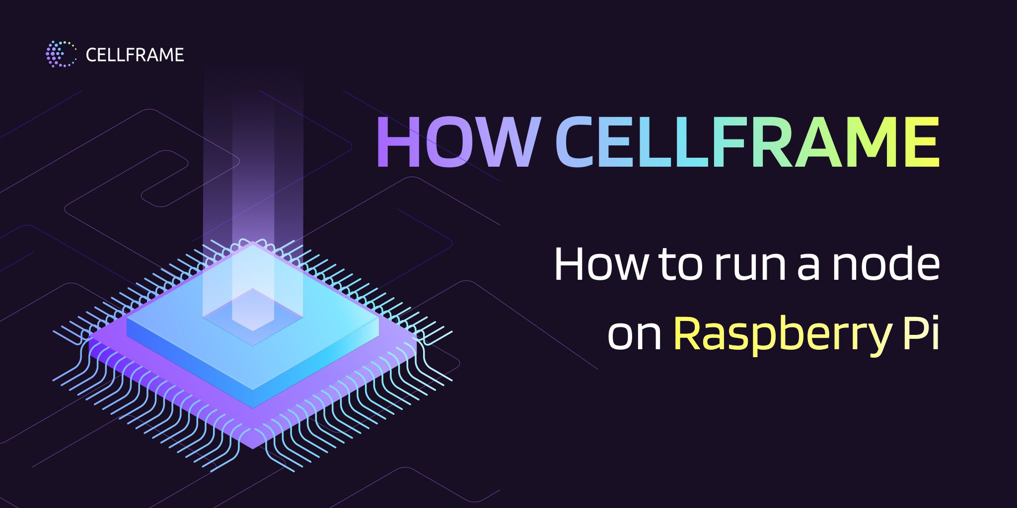 Cellframe Network on Twitter: "Another easy way to launch a node is to buy a Raspberry Pi with a ...