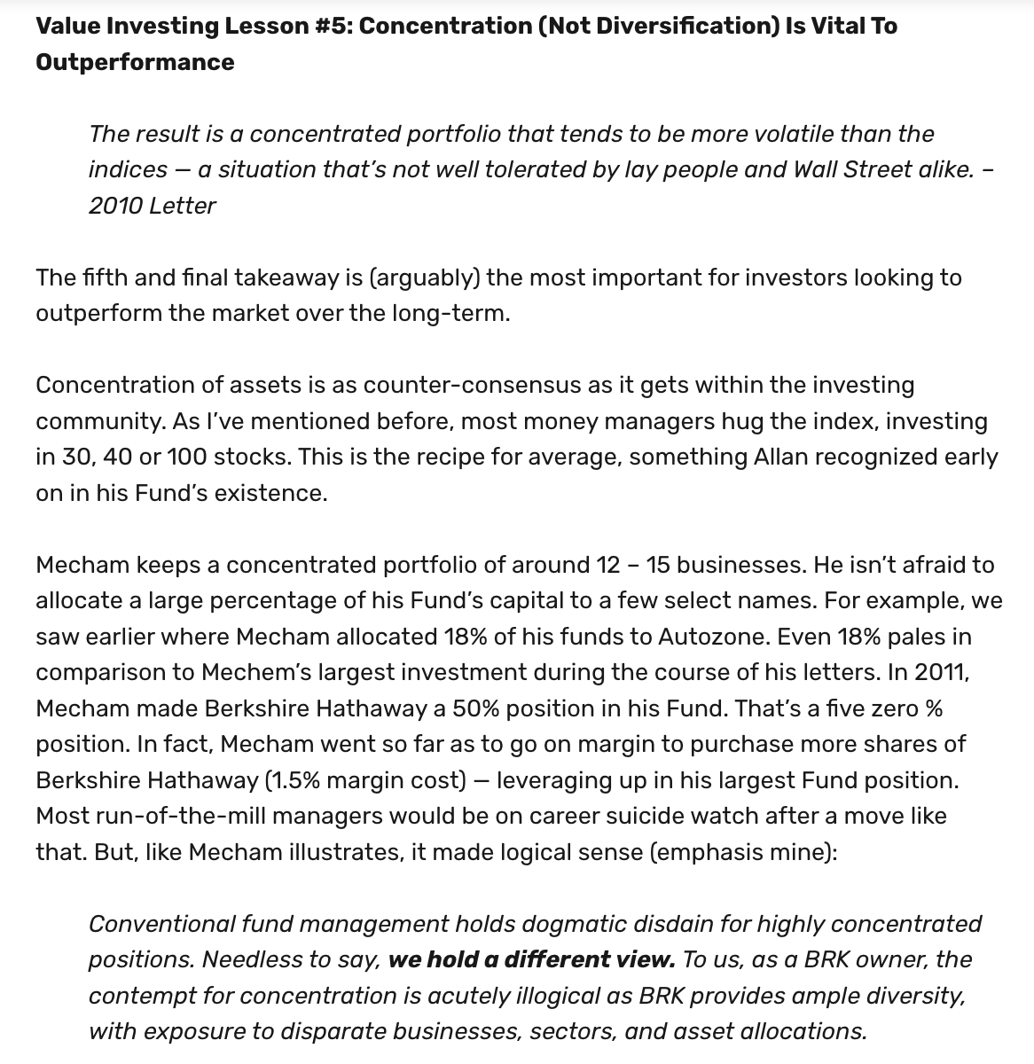 Allan Mecham is one of the best value investors out there. He's ...