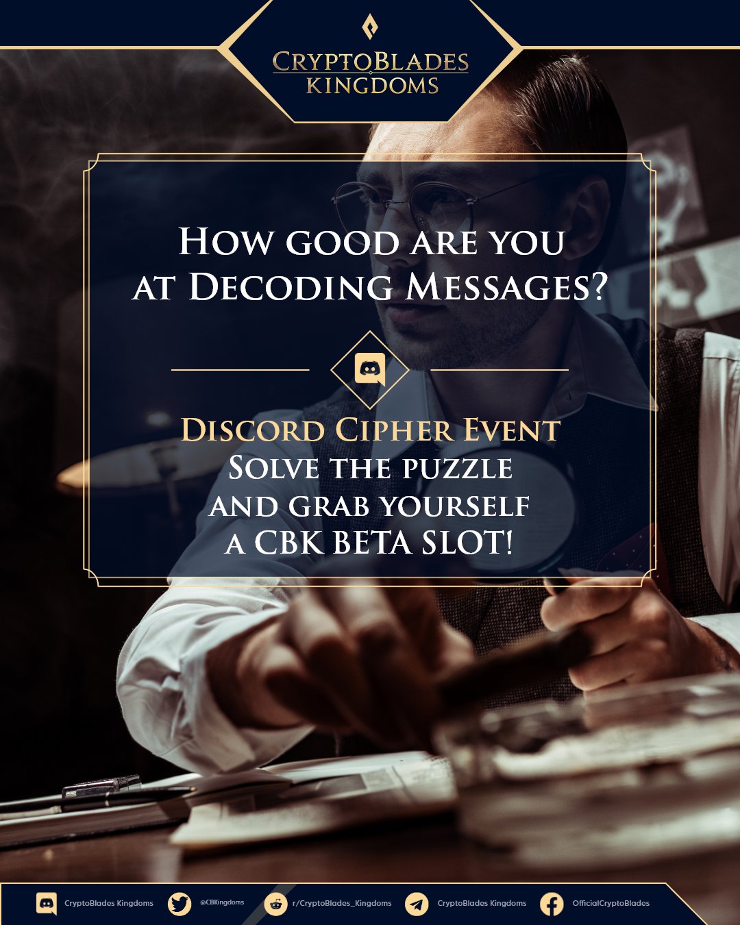 CryptoBlades on Twitter: "🔍 Clues and hints, knowledge and research, are you up for the ...