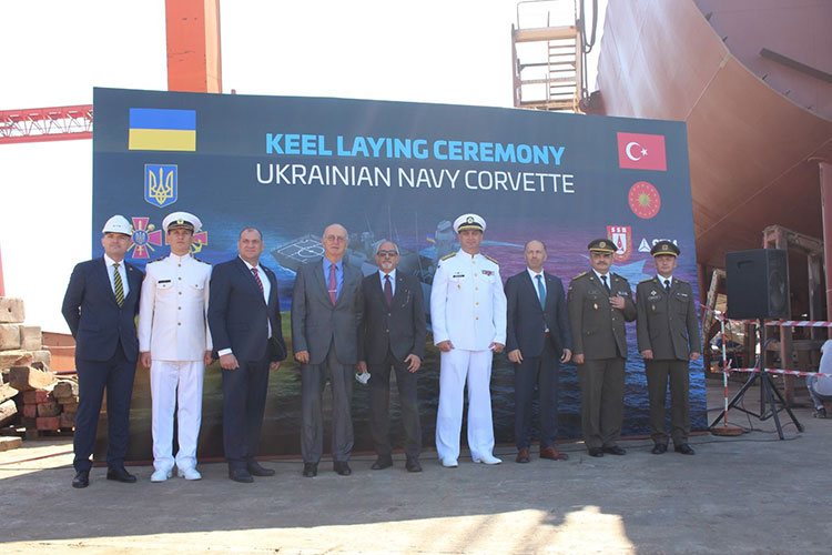 The Ukrainian Navy has announced that the name of the MİLGEM ADA Class ...