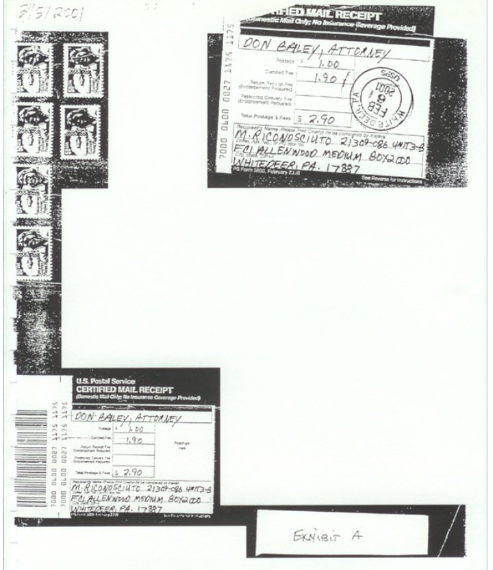 Mic...Michael Riconosciuto...sent the FBI a letter from prison in ...