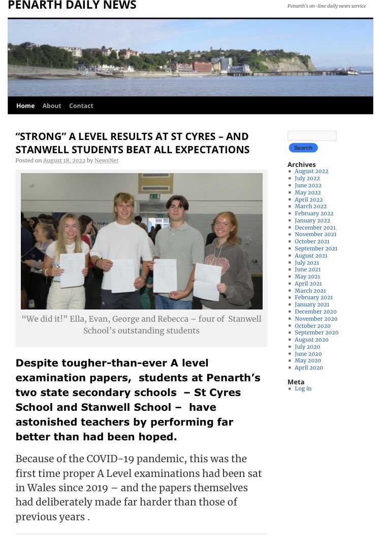 Welcome to Ysgol Stanwell School