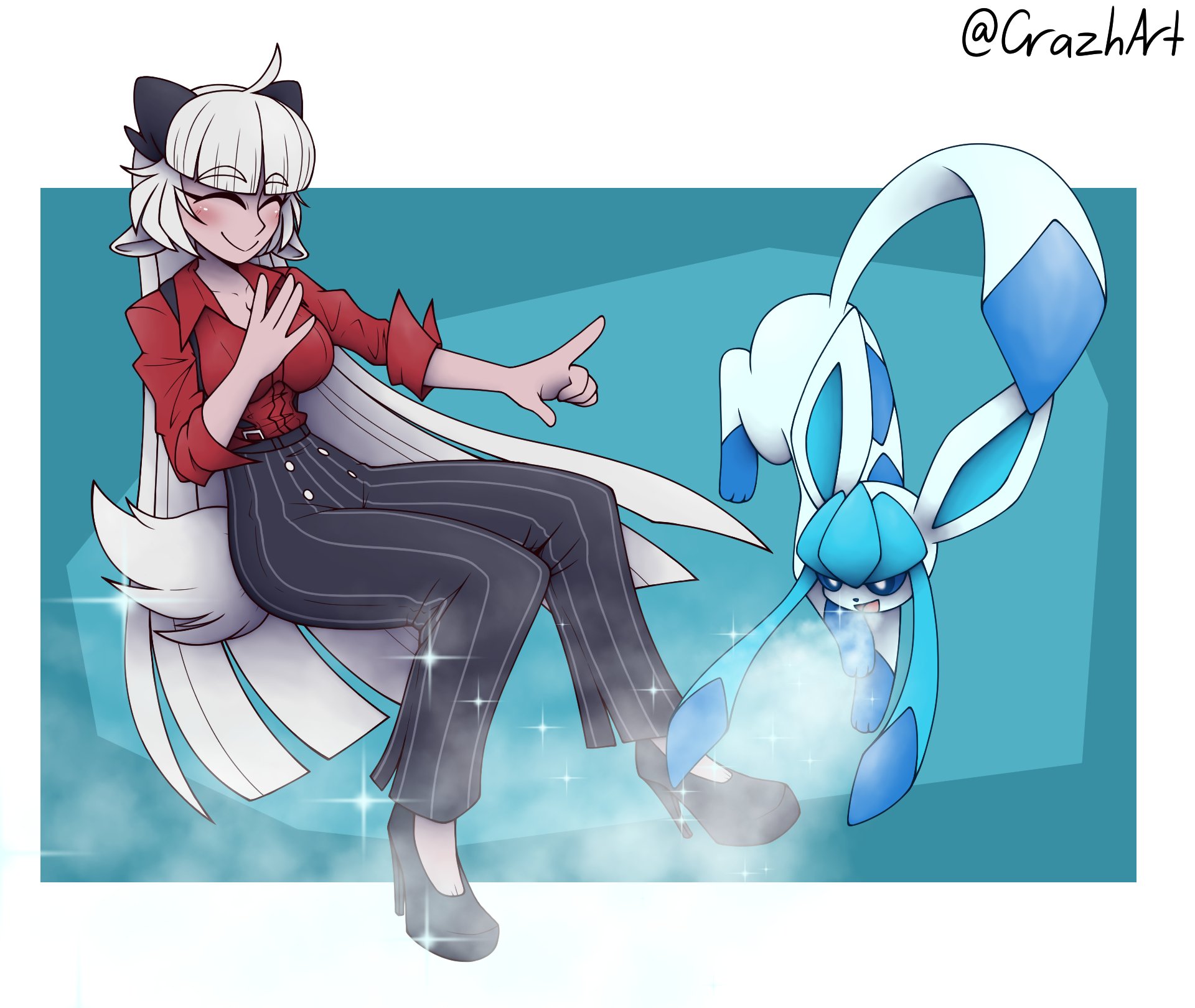 Human Glaceon