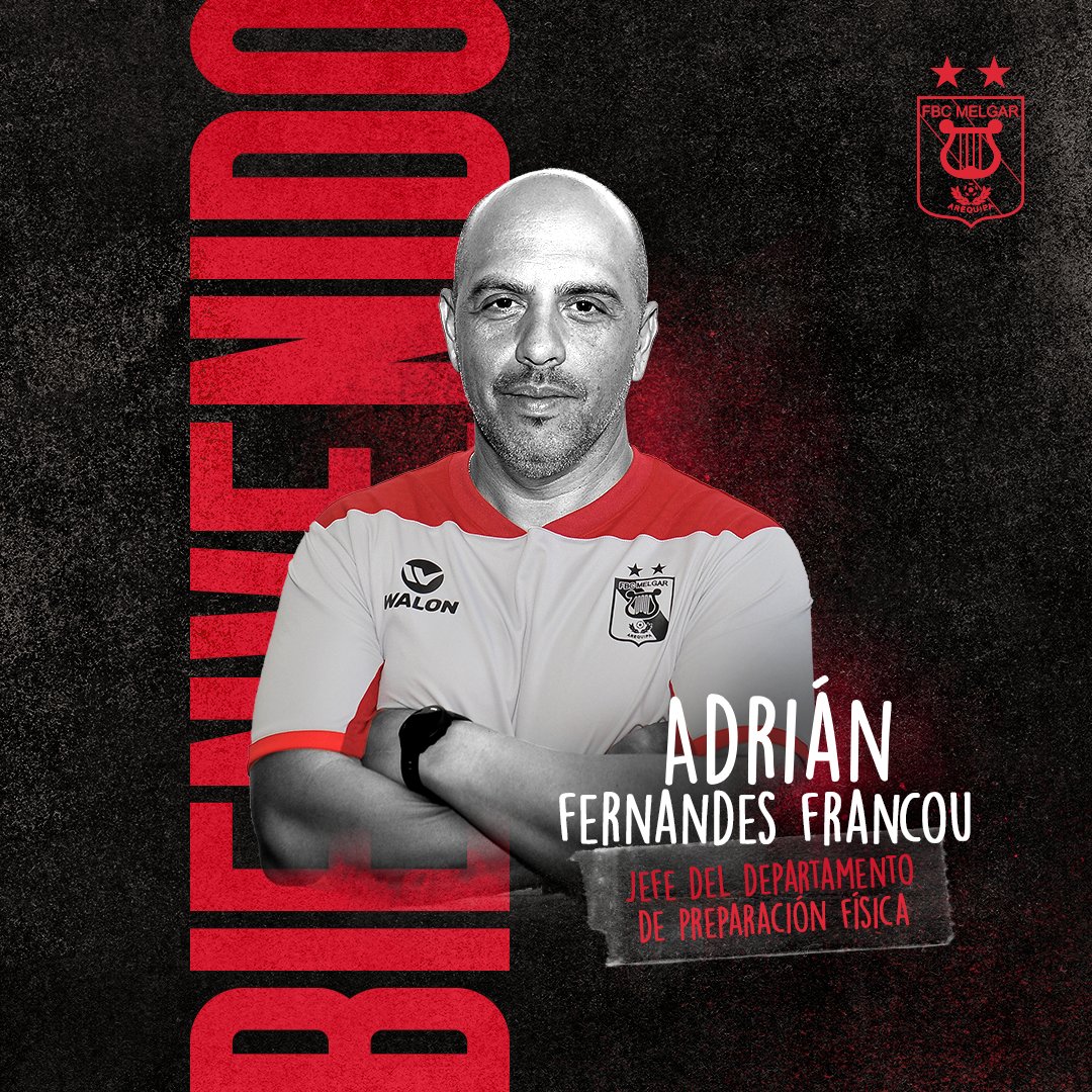 FBC Melgar on Twitter: "(1/2) 🔴⚫ Nos complace anunciar a Adrián Fernandes Francou 🇦🇷, como ...