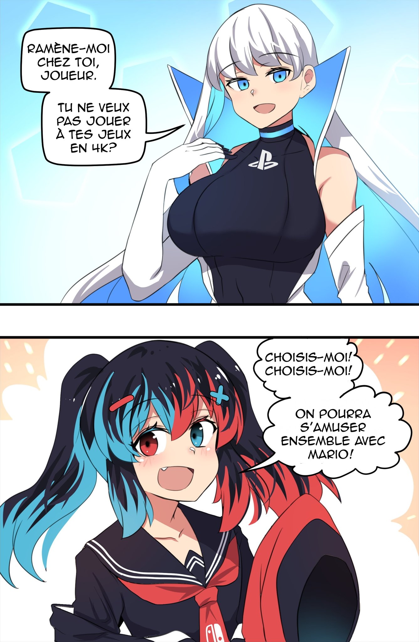 Stelwor on Twitter: "PlayStation 5 vs Nintendo Switch https://t.co/hdG9fbYUYh" / Twitter