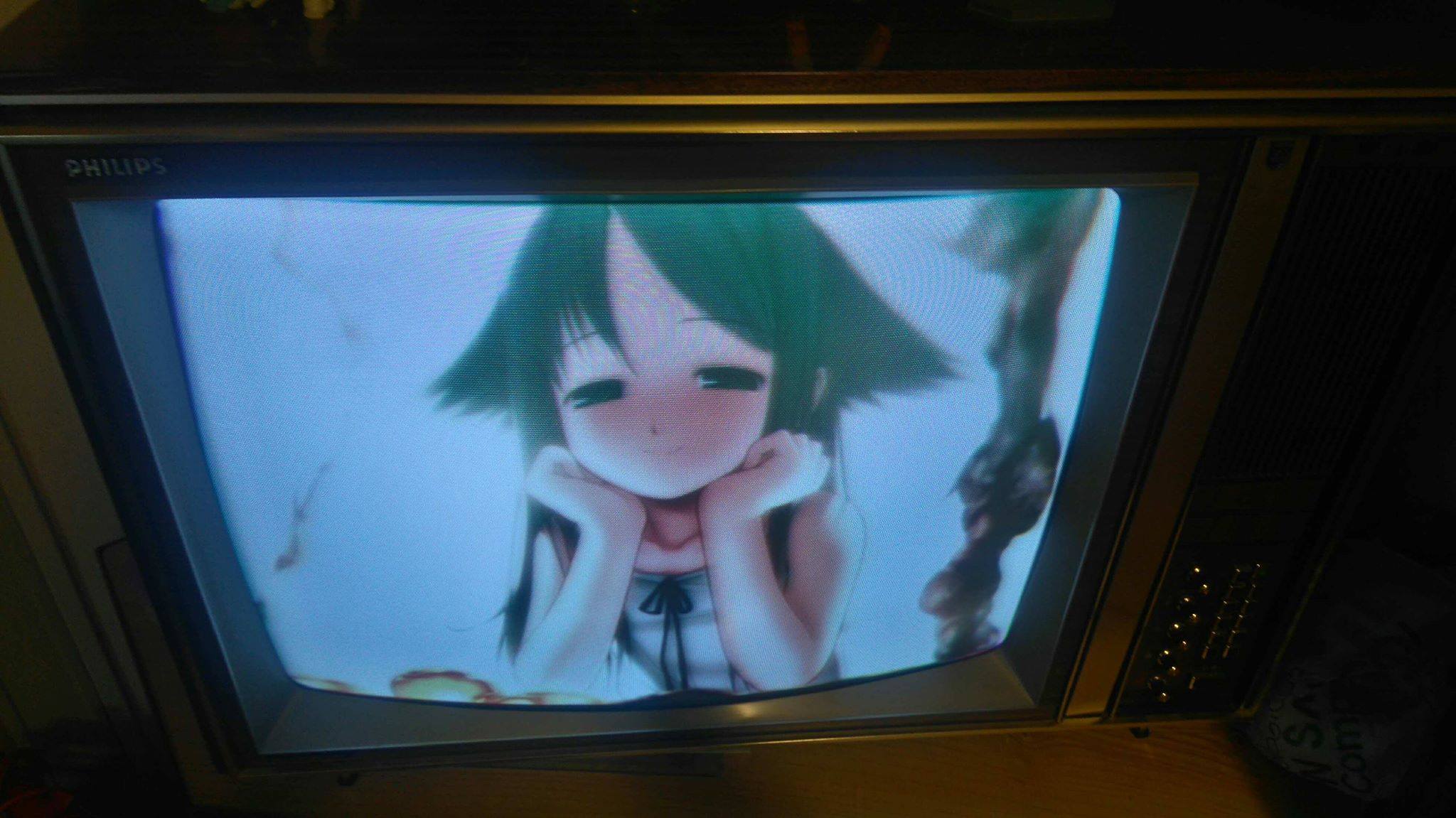 I put waifus on a vintage TV (@telewaifus) / Twitter