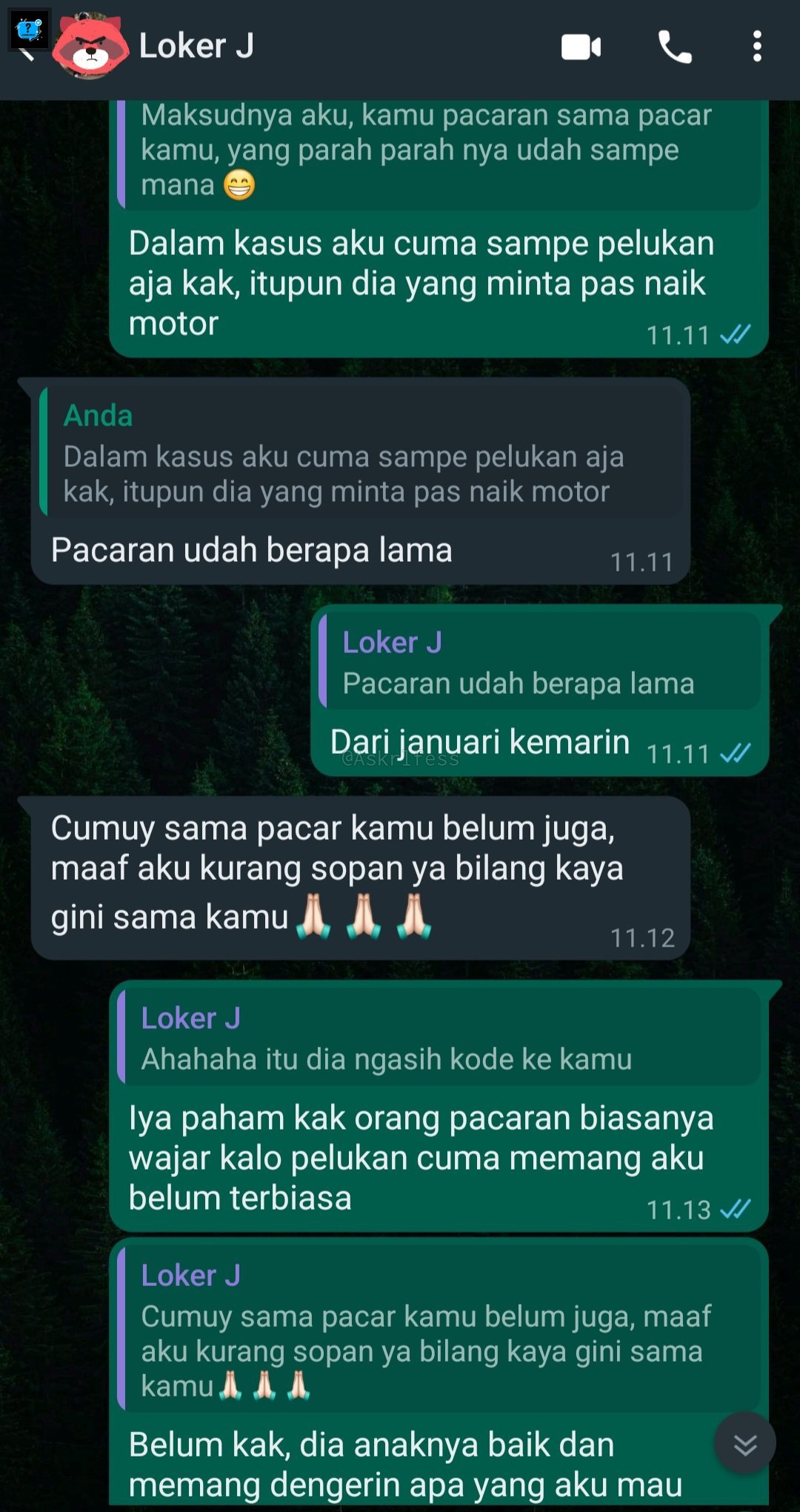 Askrlfess on Twitter: "Dia itu tadinya calon "bos" aku. Menurut kalian ...