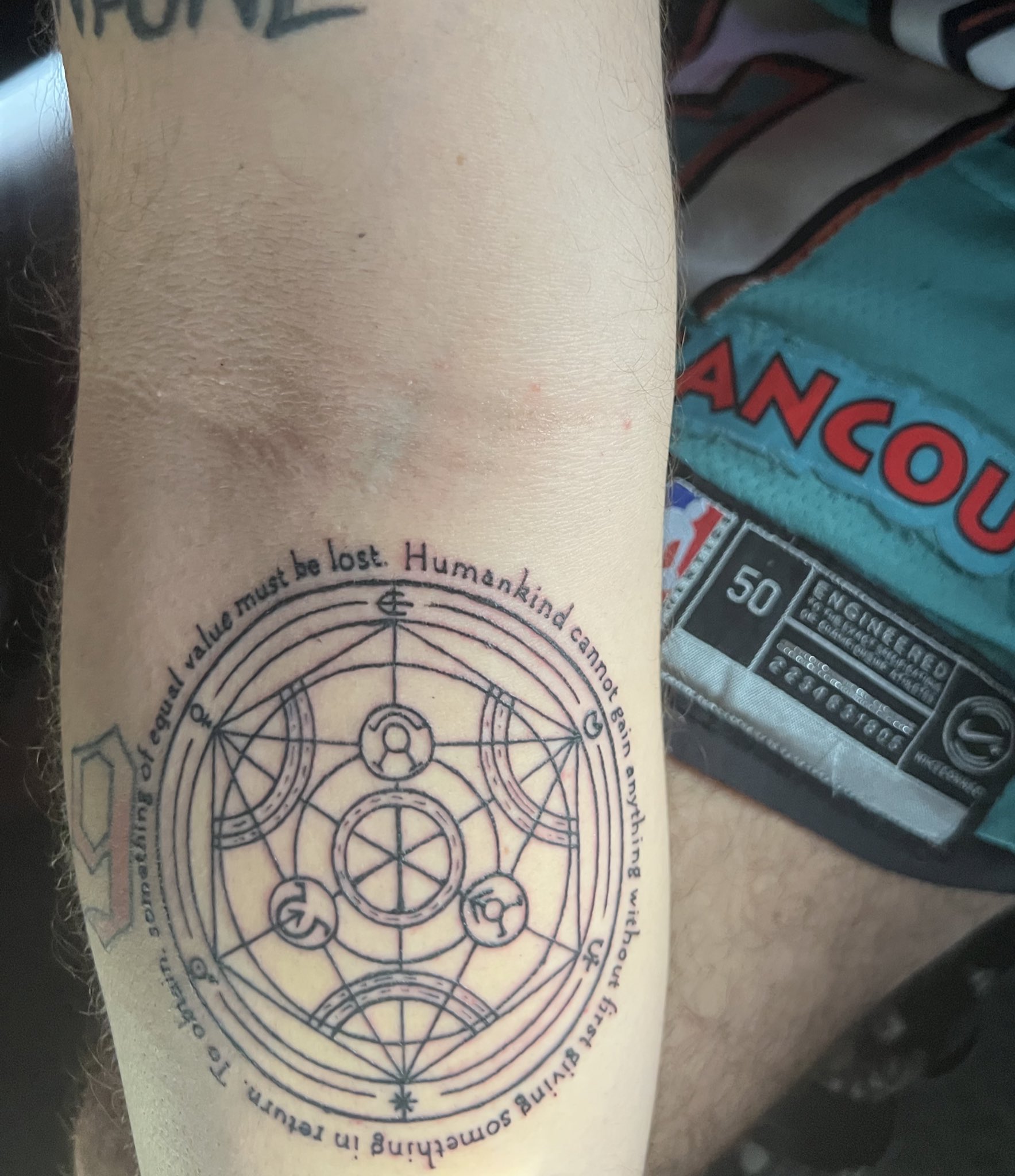 Equivalent Exchange Tattoo