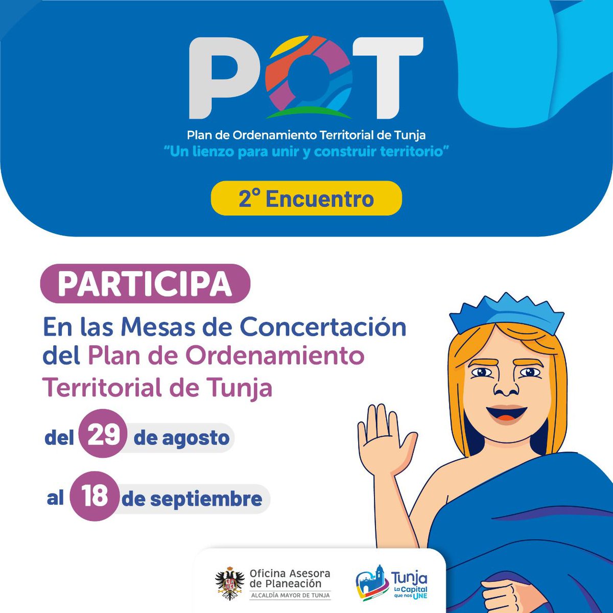 Alcaldía De Tunja On Twitter ¡construyamos Unidos Nuestro Nuevo Pot
