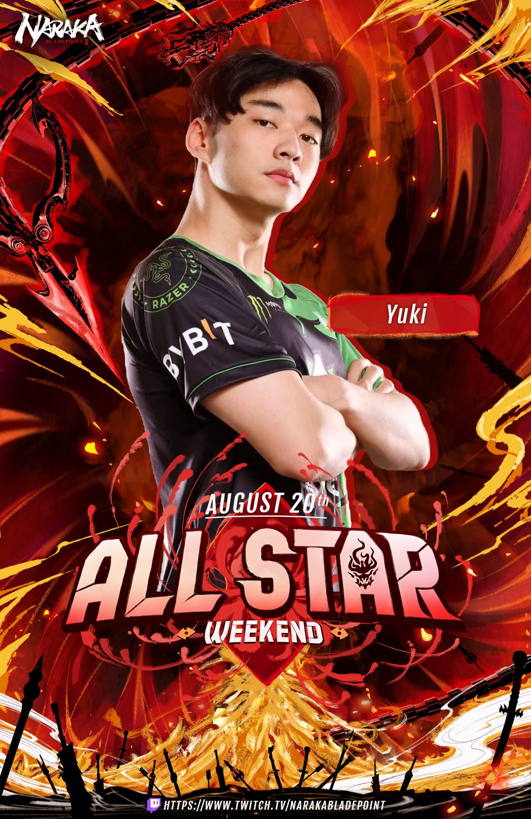 Naraka Esports on Twitter: "It is time! After joining us as our guest commentator for the NBPL ...