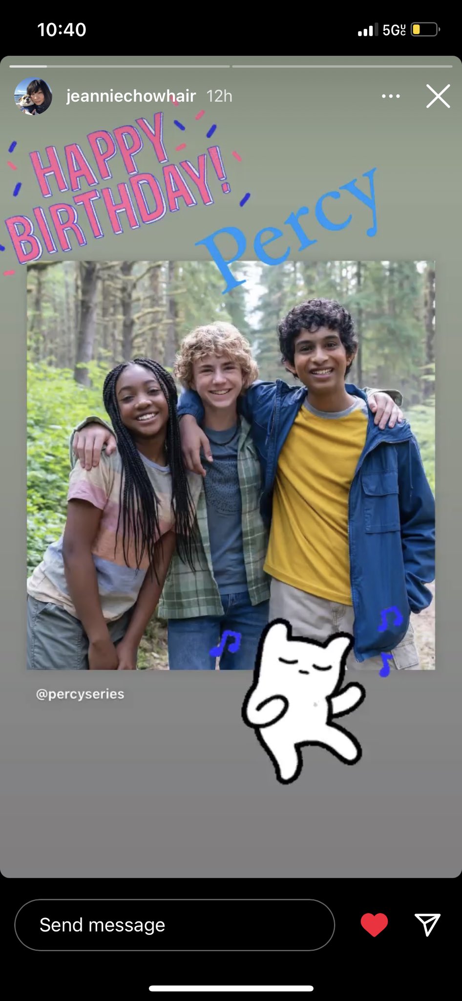Percy Jackson News 🔱 On Twitter Olivea Morton Nancy Bobofit Wishes