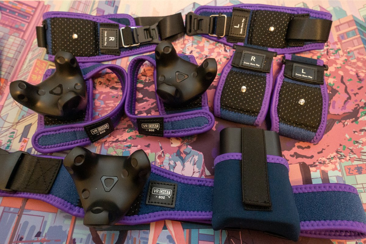 1 on Twitter: "Got my @VRChat x @Tundra_Labs straps! From first impressions, they are built much ...
