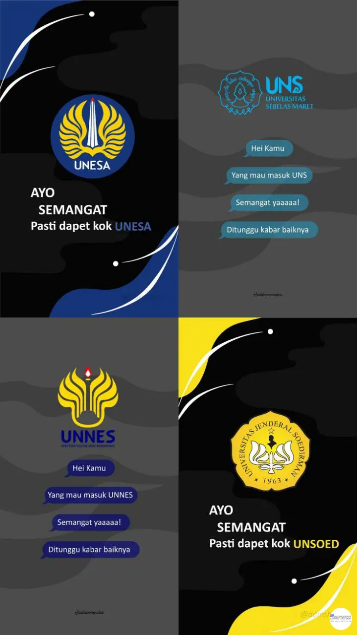 BURUANN CEK PINNED!!— SBMPTNFESS on Twitter: "Ptn! Kalo misal kalian keterima di 4 univ digambar ...