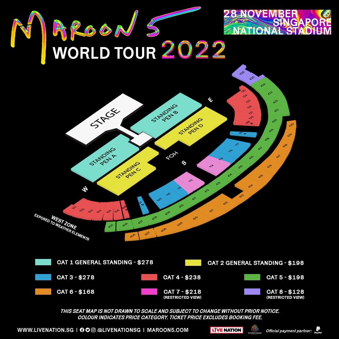 Maroon 5 2022 Tour