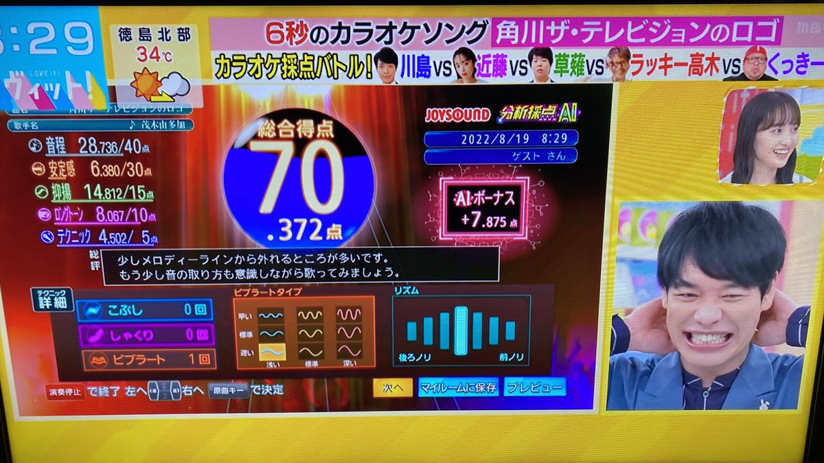 🍷日本 🍔ny 時々 España🇪🇸 On Twitter ラヴィット プラスマイナス 兼光からの 『ザテレビジョン』 6秒のカラオケ⁉️ Ww