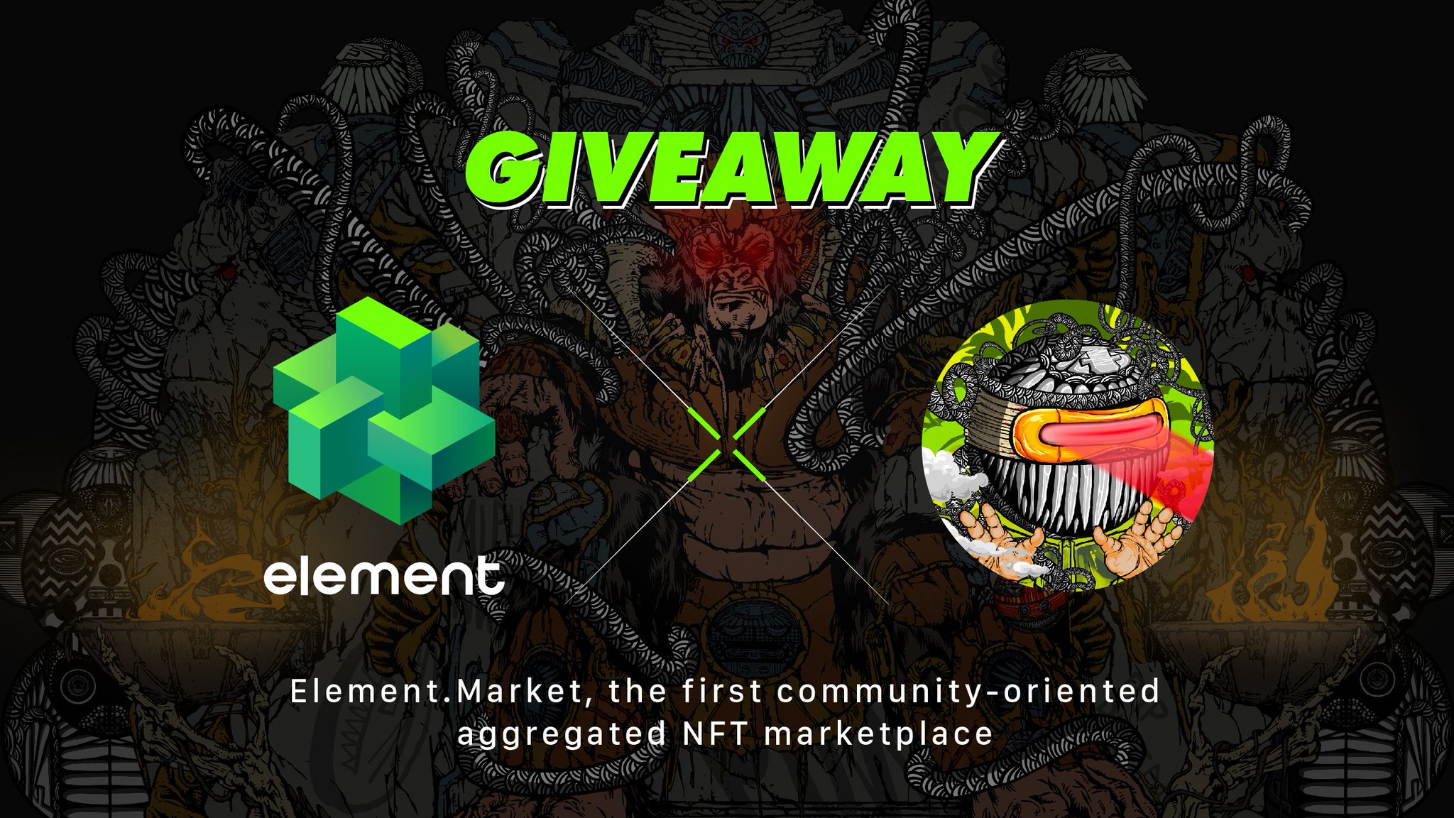 Element NFT Marketplace on Twitter: "🌟Element x @darbotzNFT 🌟 🏆5 WL #Giveaway To Enter: 👉Follow ...