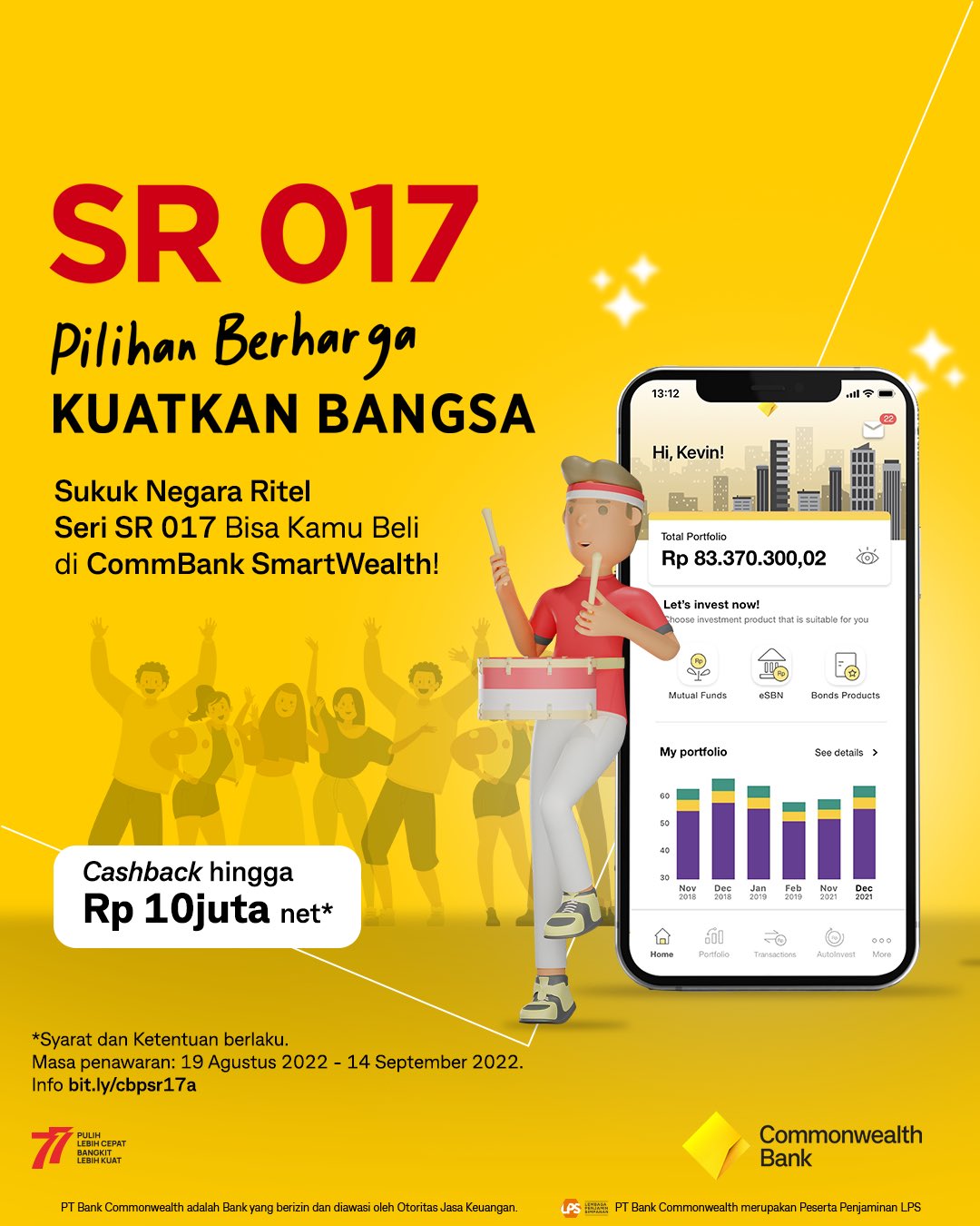 Bank Commonwealth on Twitter: "Akhirnya! Jalan ninjaku buat merdeka finansial dateng juga 💥 ...