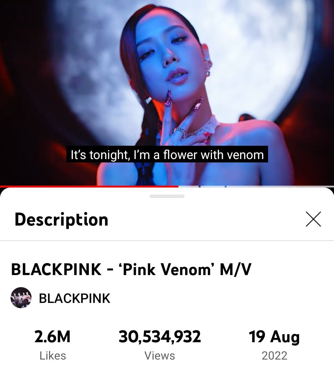 INTEL BLACKPINK BORN PINK on Twitter: "BLACKPINK - 'Pink Venom' M/V has surpassed 30M views on ...