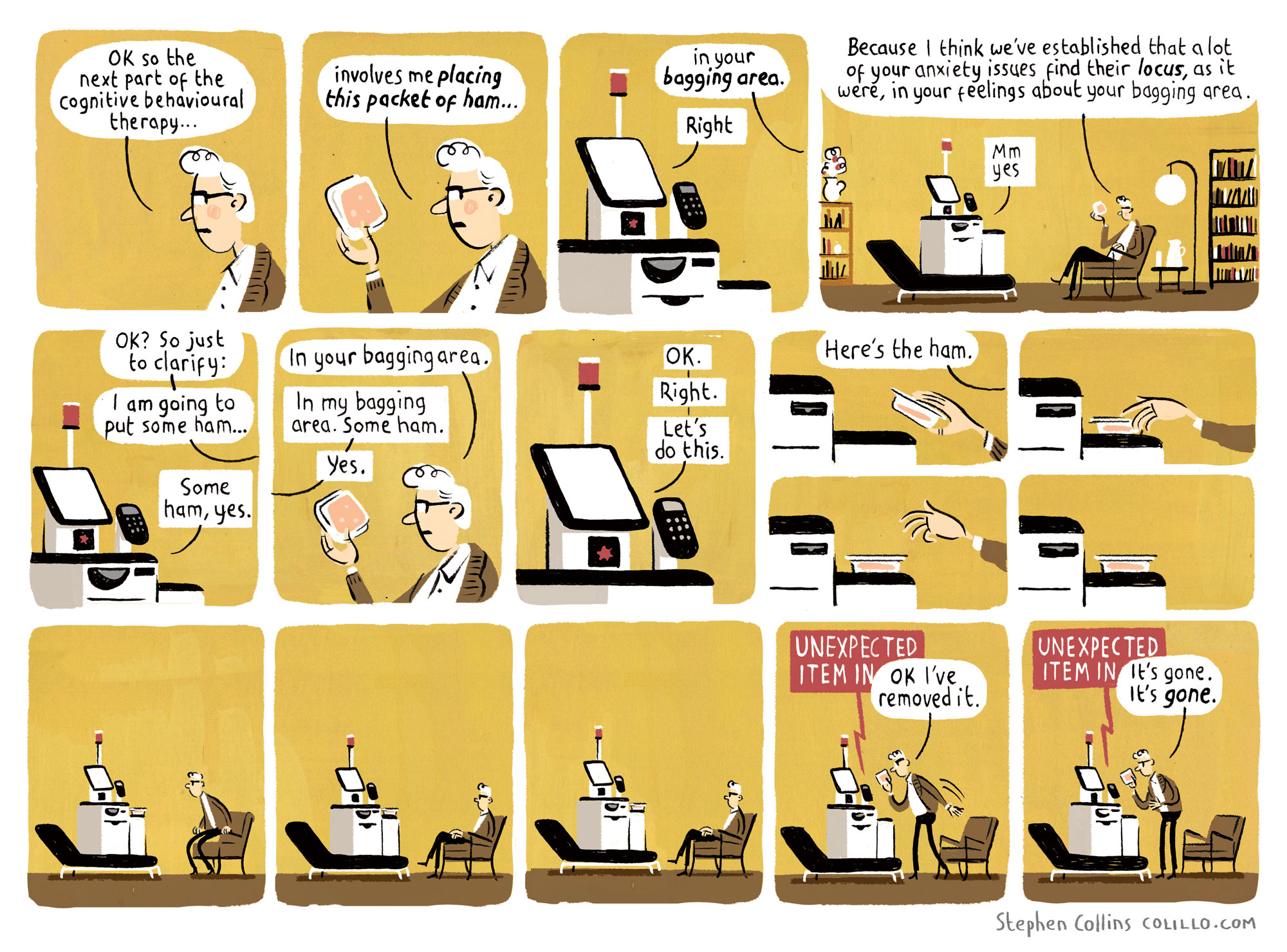 Cognitive Behavioral Therapy Comic