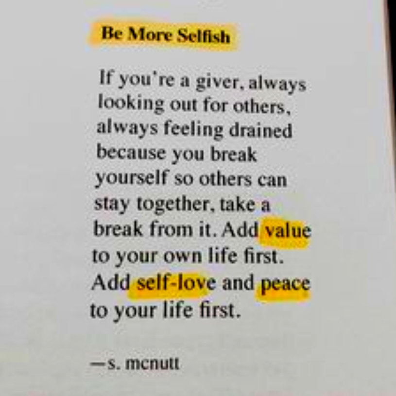 12 straightforward self care quotes: 1. - المسلسل من Mind Essentials ...